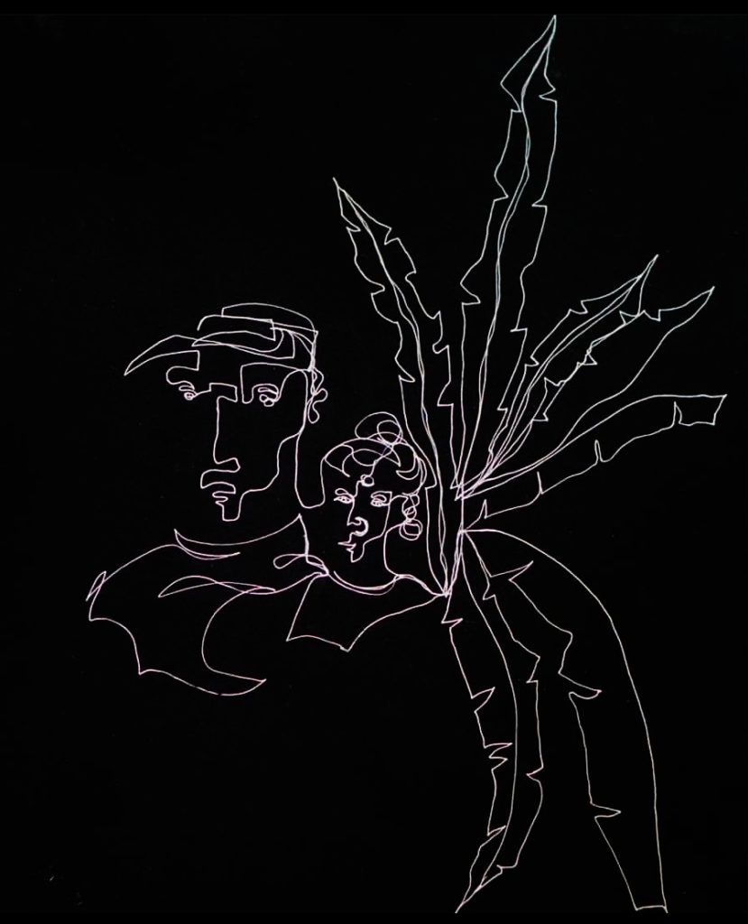 Single Line Paintings - One line, many emotions - Infornicle
