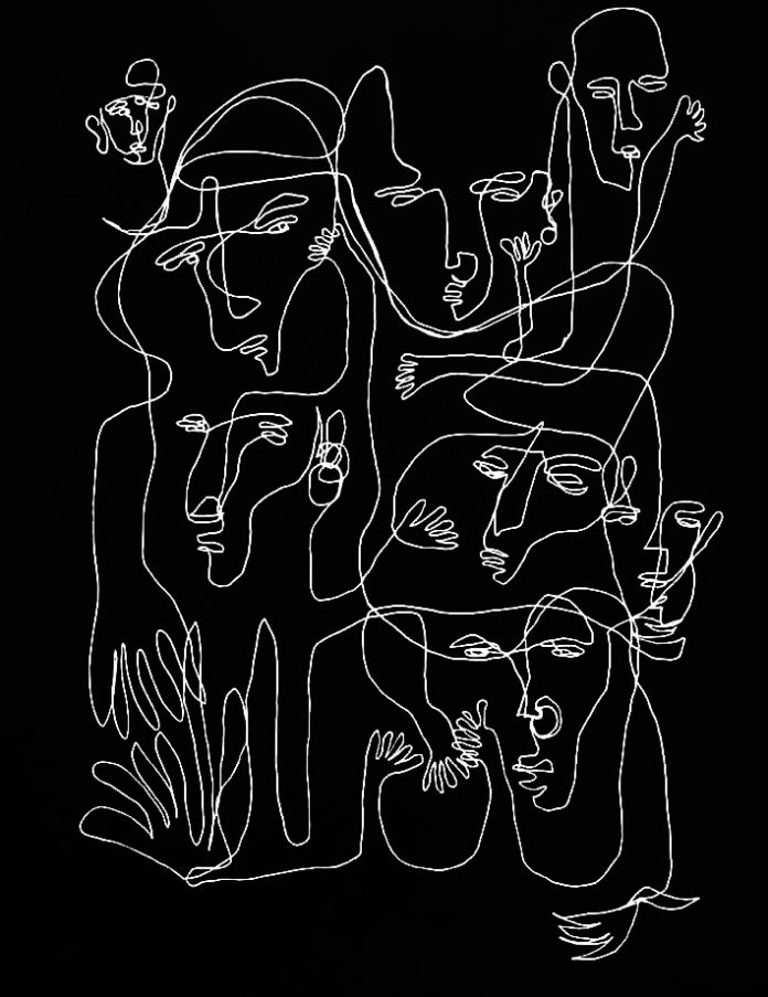 Single Line Paintings - One line, many emotions - Infornicle