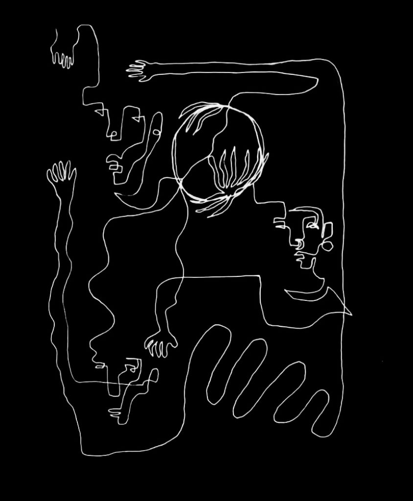 Single Line Paintings - One line, many emotions - Infornicle